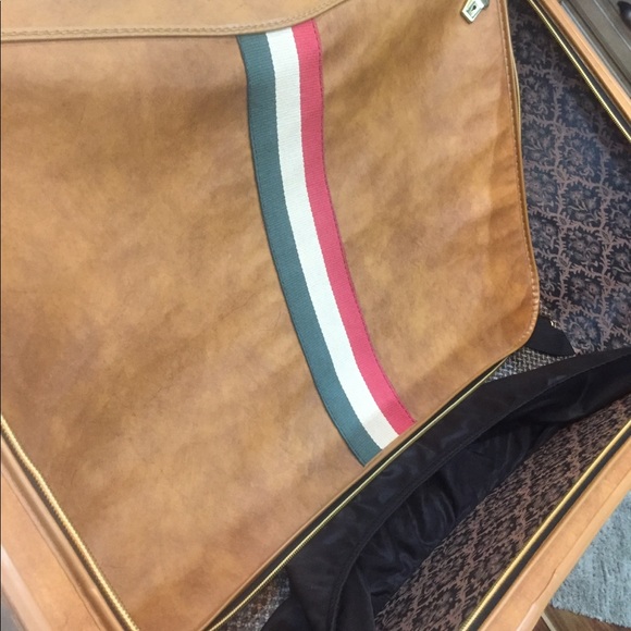 Bags | Vintage 197s Leather Monarch Luggage Set | Poshmark